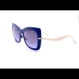 caroline abram | Accessories | Caroline Abram Paris Rhoda Blue Gold ...